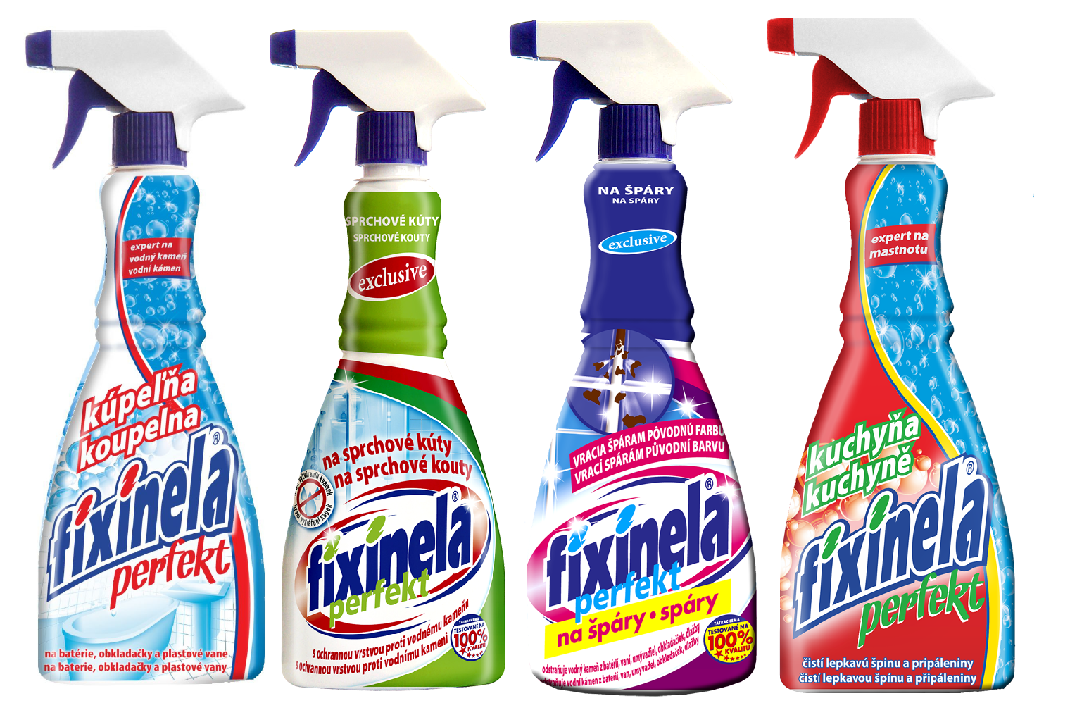 FIXINELA Perfekt na koupelnu 500 ml 53 Kč