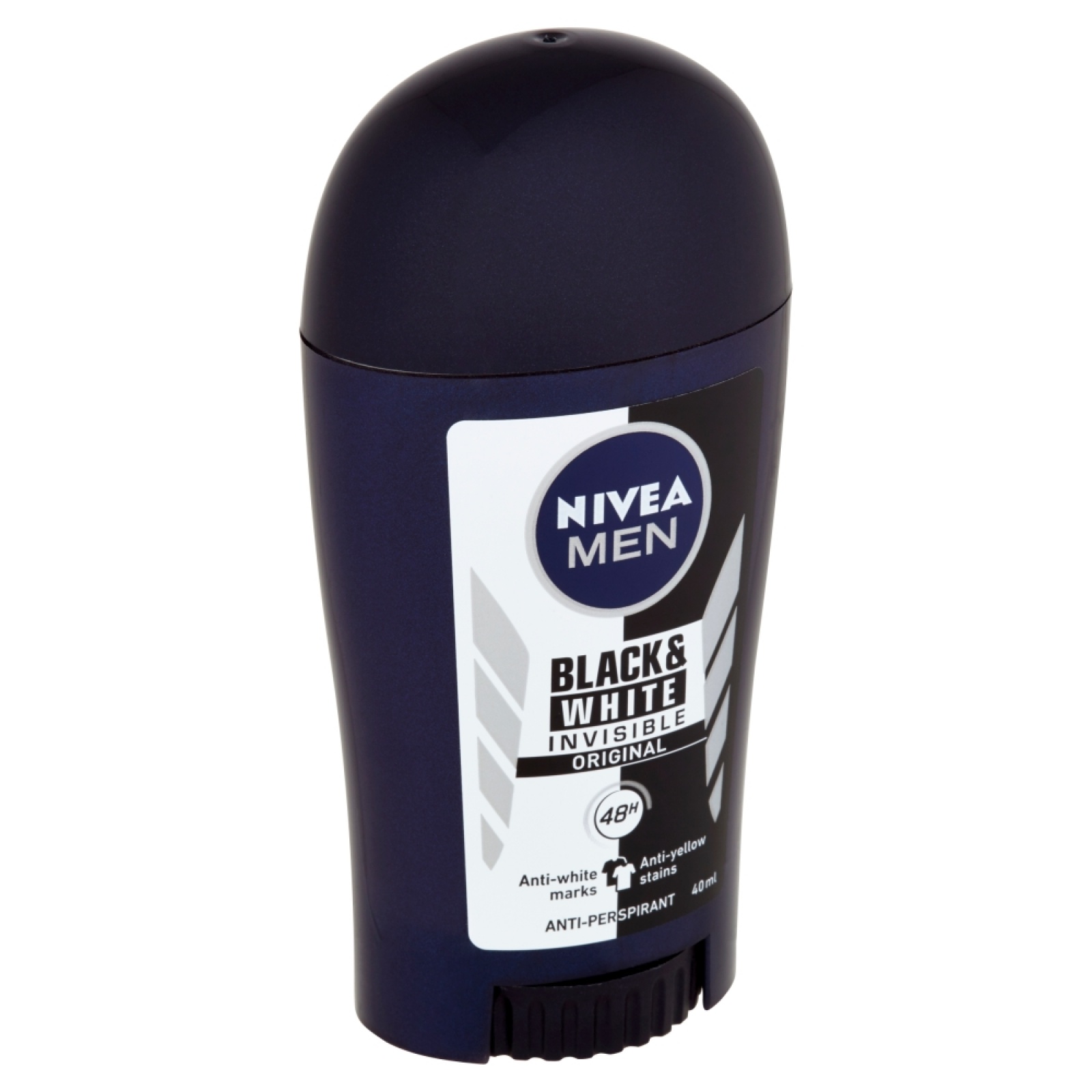 NIVEA MEN antiperspirant stick Invisible Black&White 40 ml 49 Kč
