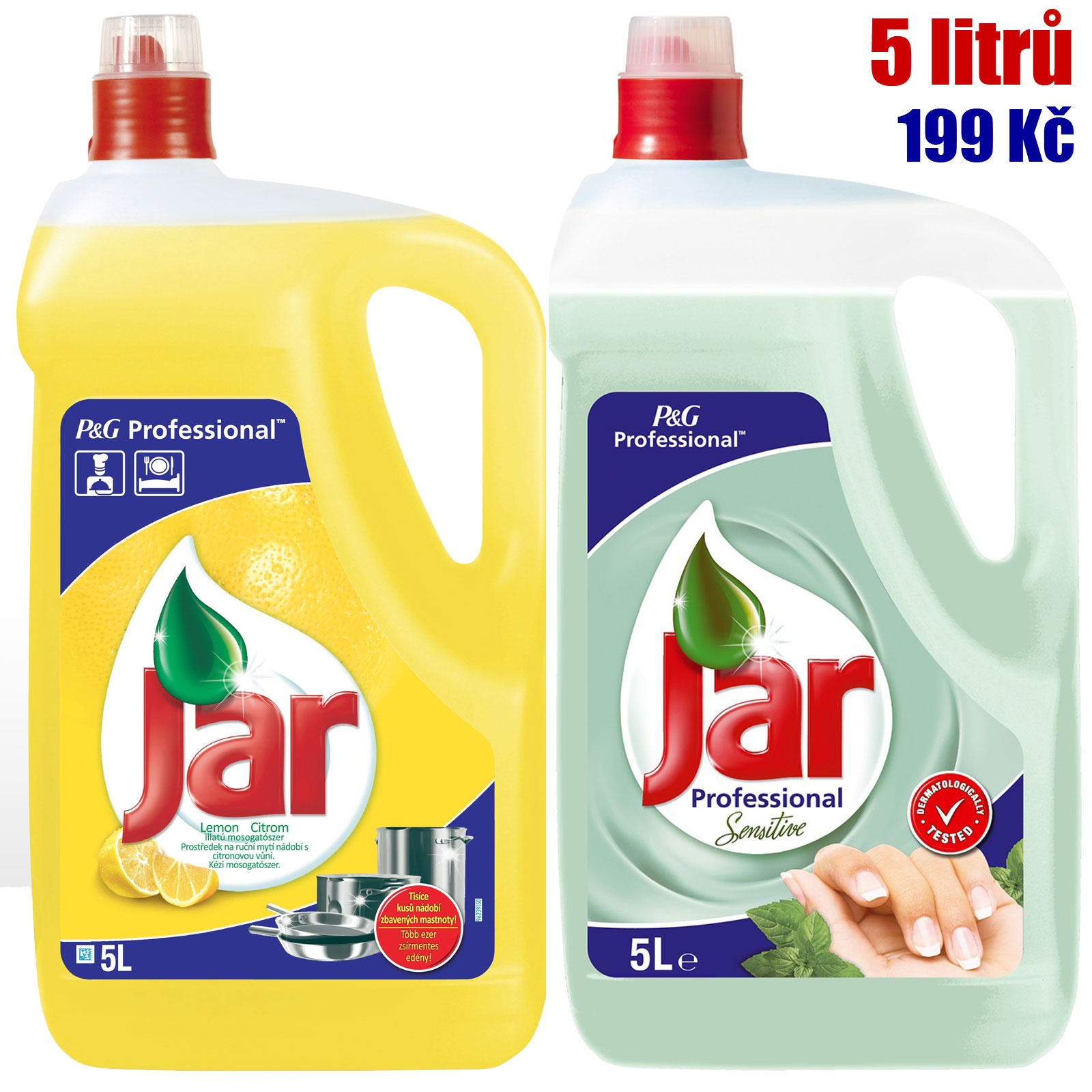 JAR Professional Lemon 5 l 199 Kč